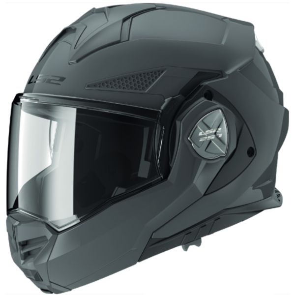 LS2 FF901 ADVANT X SOLID MATT TITANIUM-06 - D&S Moto